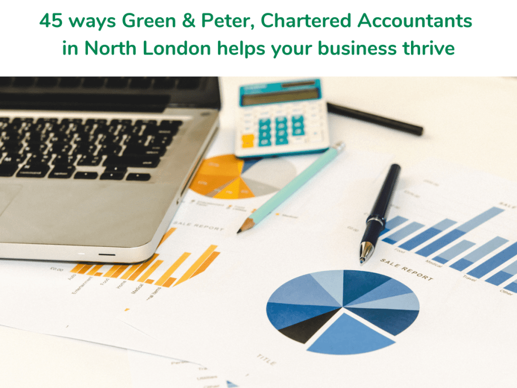45 ways chartered accountants in North London help business
